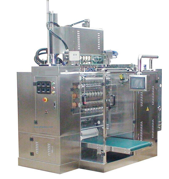 Four Side Sealed Sachet Filler For Sauce Filling - IBC MACHINE